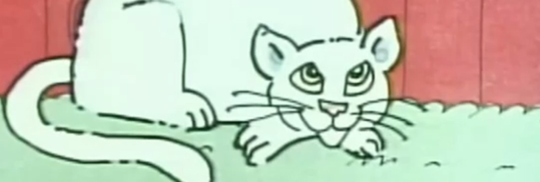 Sesame Street - "Cat Hears Squeaking" - Cinema Cats